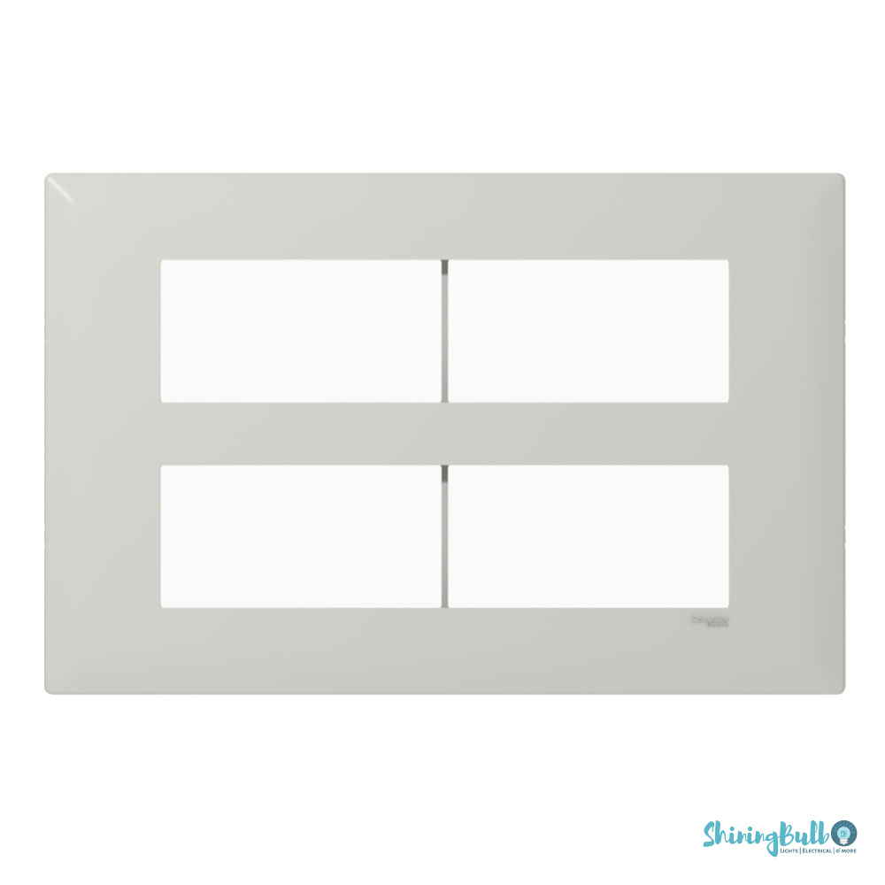 Buy Schnedier electric Livia series 16-MD cover plate P0716